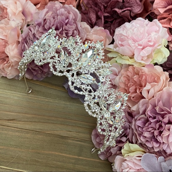 Accessories | Ice Princess Crystal Bridal Tiara Crown | Poshmark